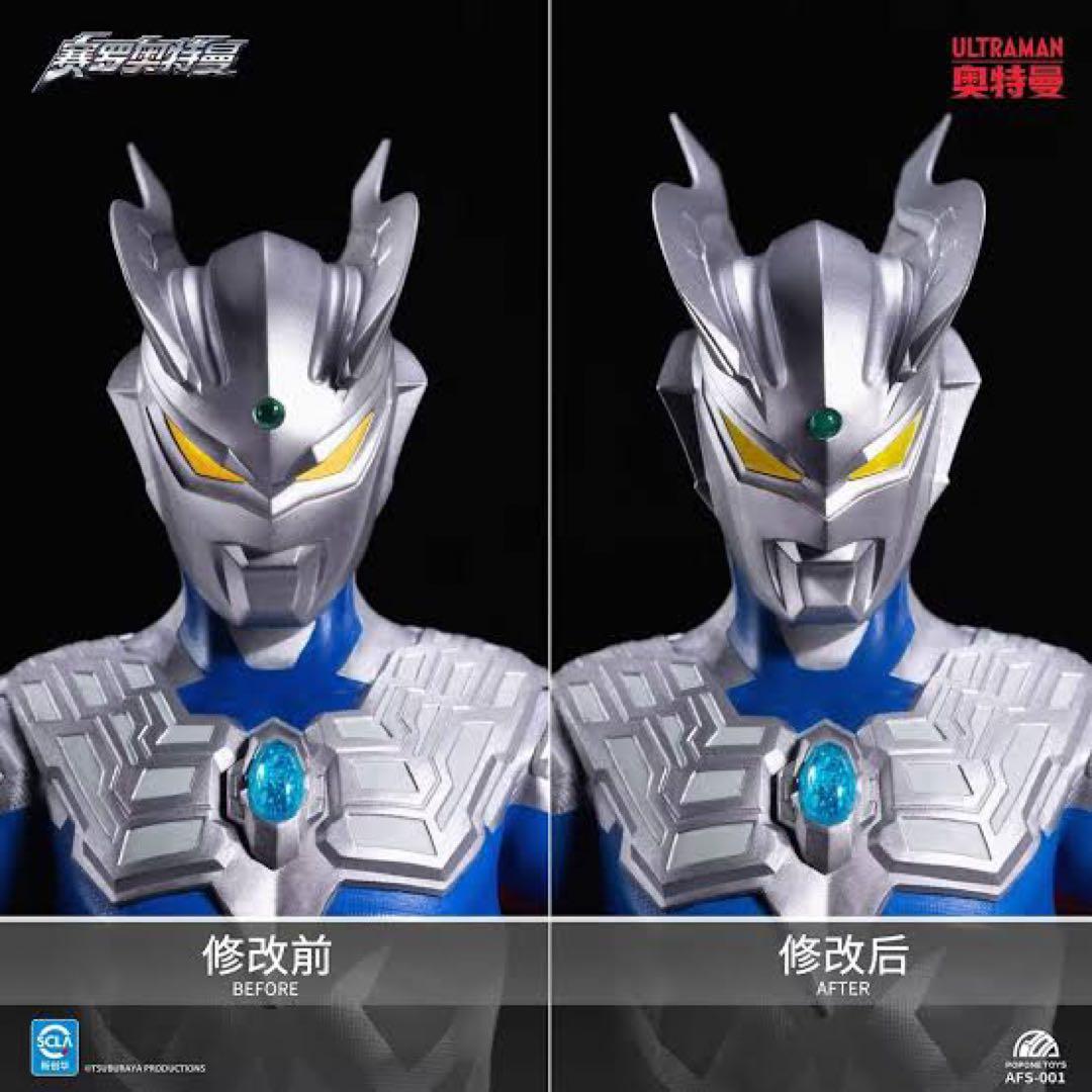 POPONE TOYS 1/12 ウルトラマン ゼロ ライトアップ機能あり