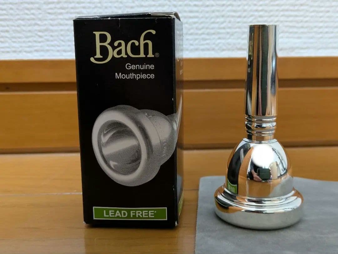 【新品未使用】Bach 5G トロンボーンマウスピース