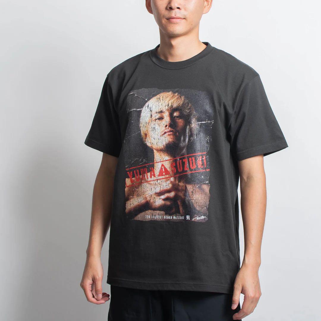 【鈴木優磨】　25男祭り Tシャツ　XL オトコブラック