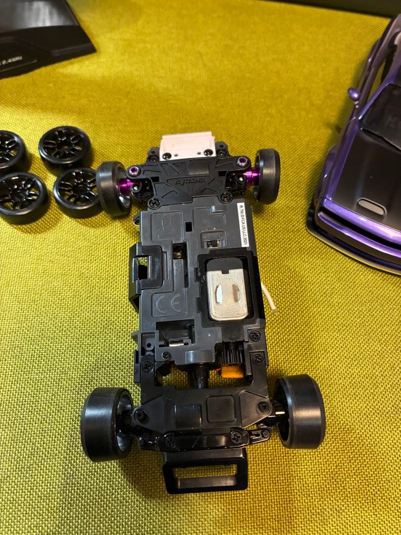 KYOSHO ミニッツAWDドッジ・チャレンジャー アルミホイール等カスタム