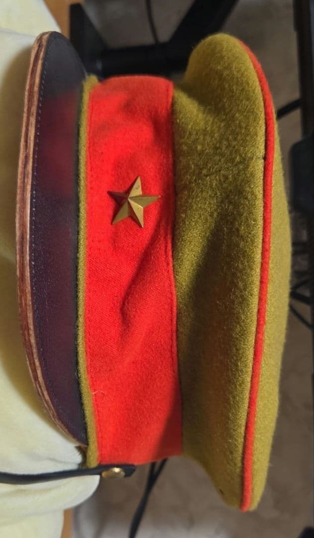 大日本帝国陸軍下士官兵軍帽明治45年制