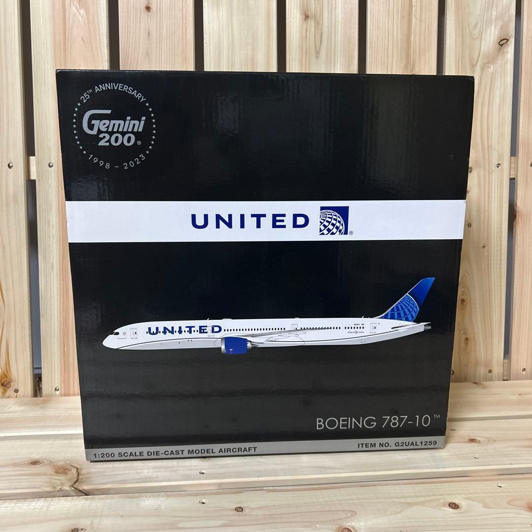 【未使用】Gemini 200 Boeing 787-10 United