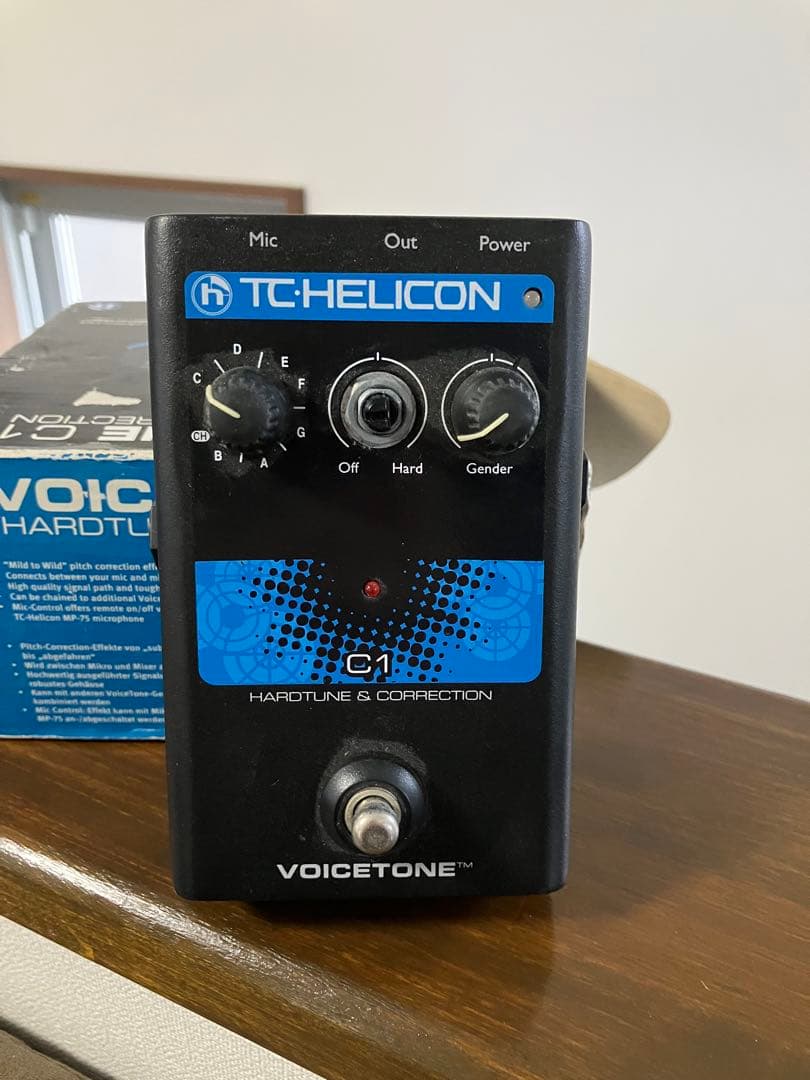 【動作確認済　訳あり】TC Helicon VoiceTone C1