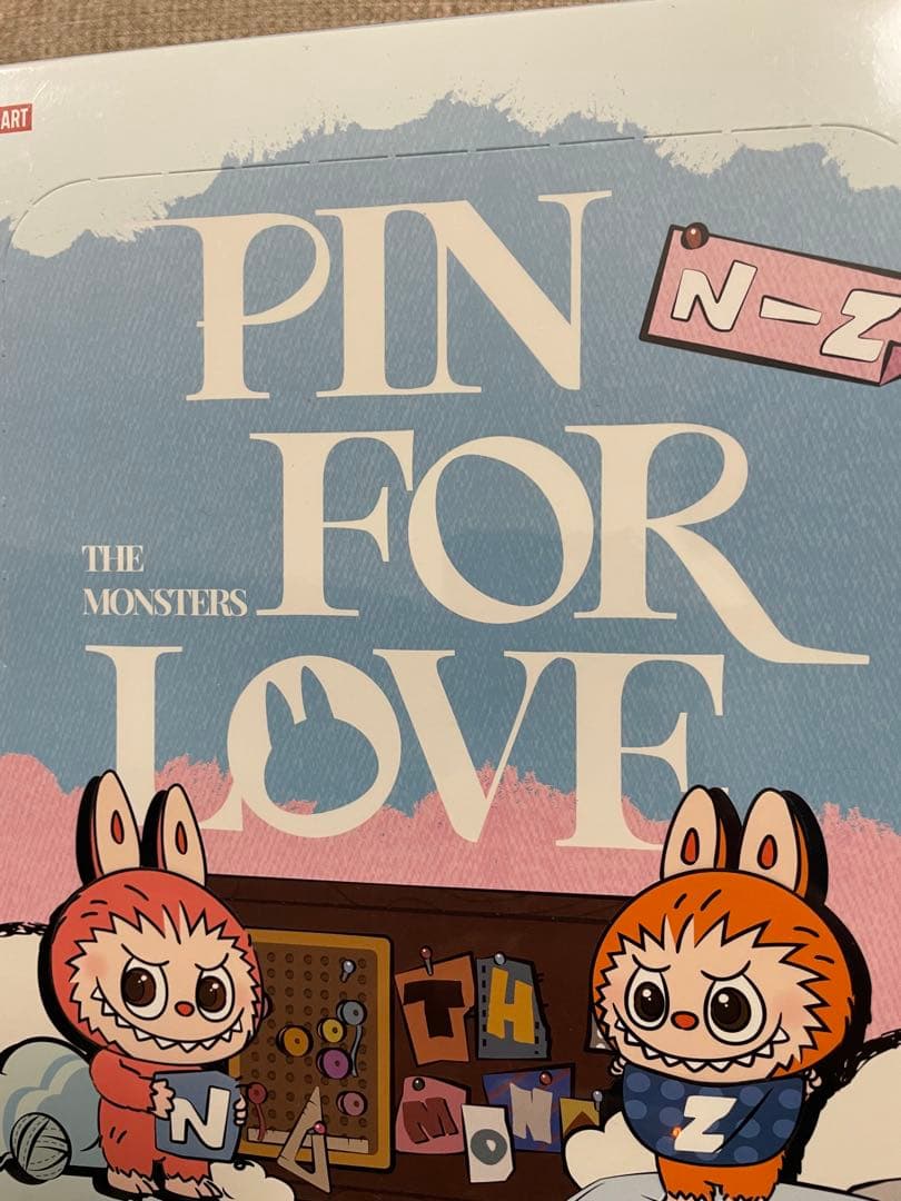 ラブブ　ポップマートPIN FOR LOVE N-Z THE MONSTERS