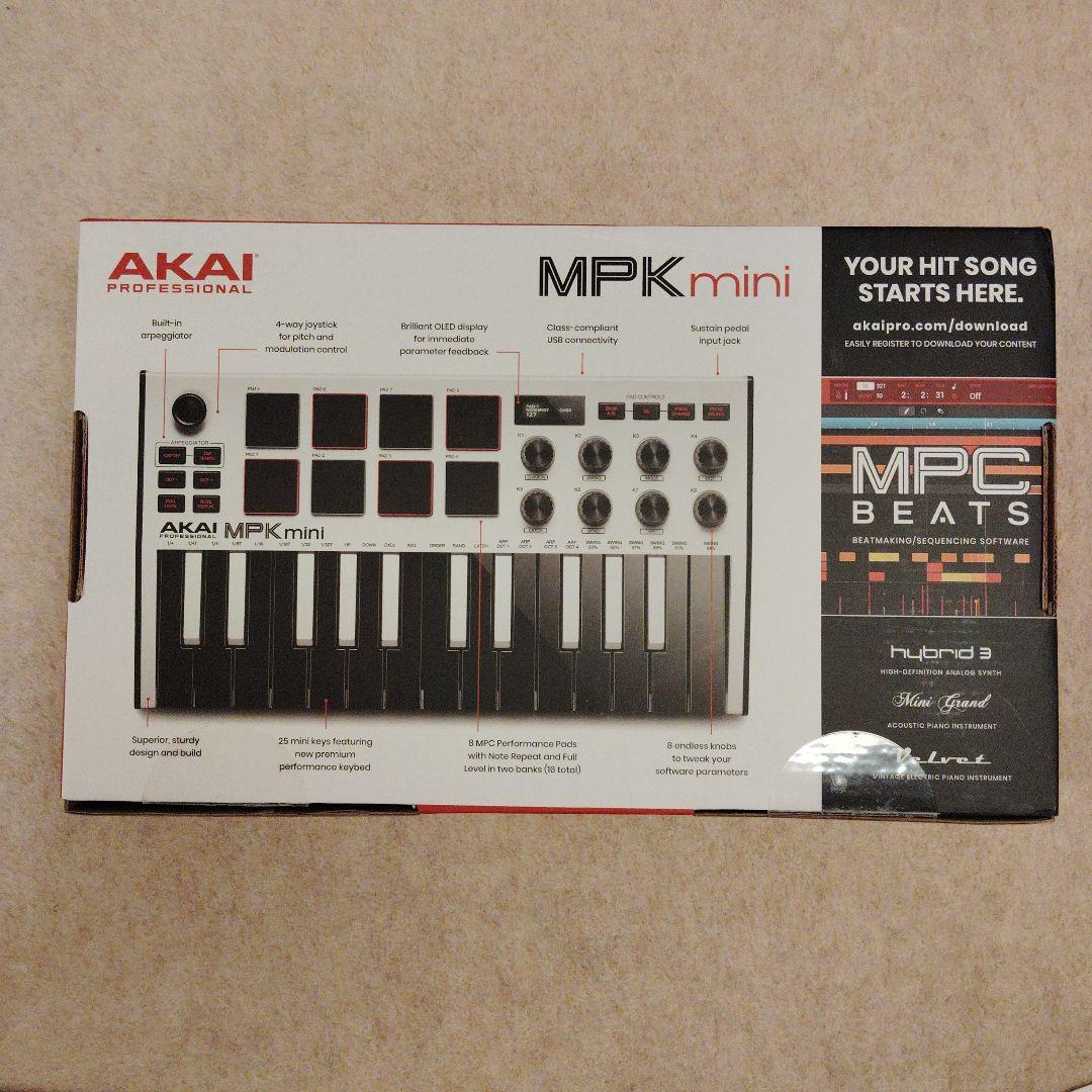 AKAI MPK mini スペシャルエディションホワイト