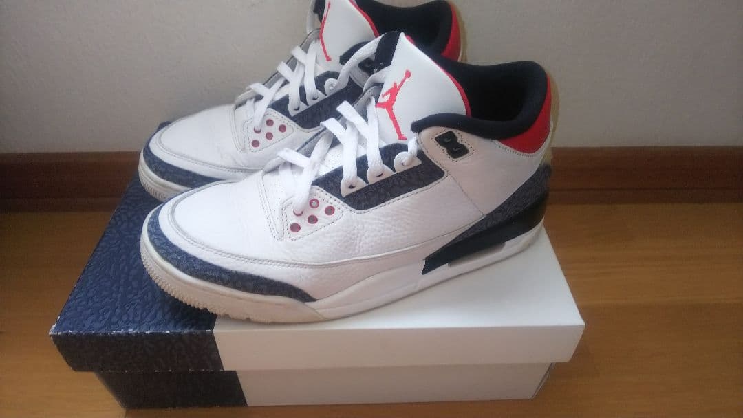限定 NIKE AIR JORDAN3 エアジョーダン3 RETRO カタカナ