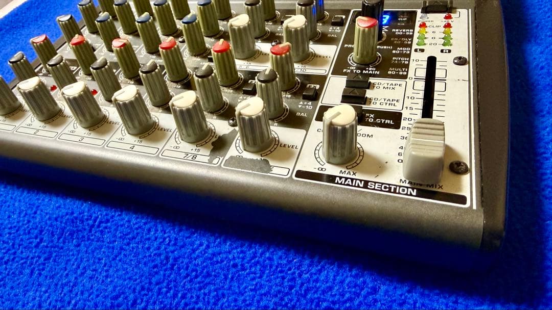 BEHRINGER XENYX 1202FX アナログミキサー 動作確認済
