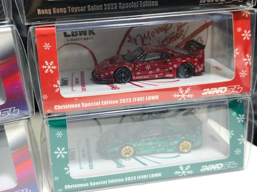 INNO イノモデル 1/64 リバティーウォーク f40 12セット チェイス
