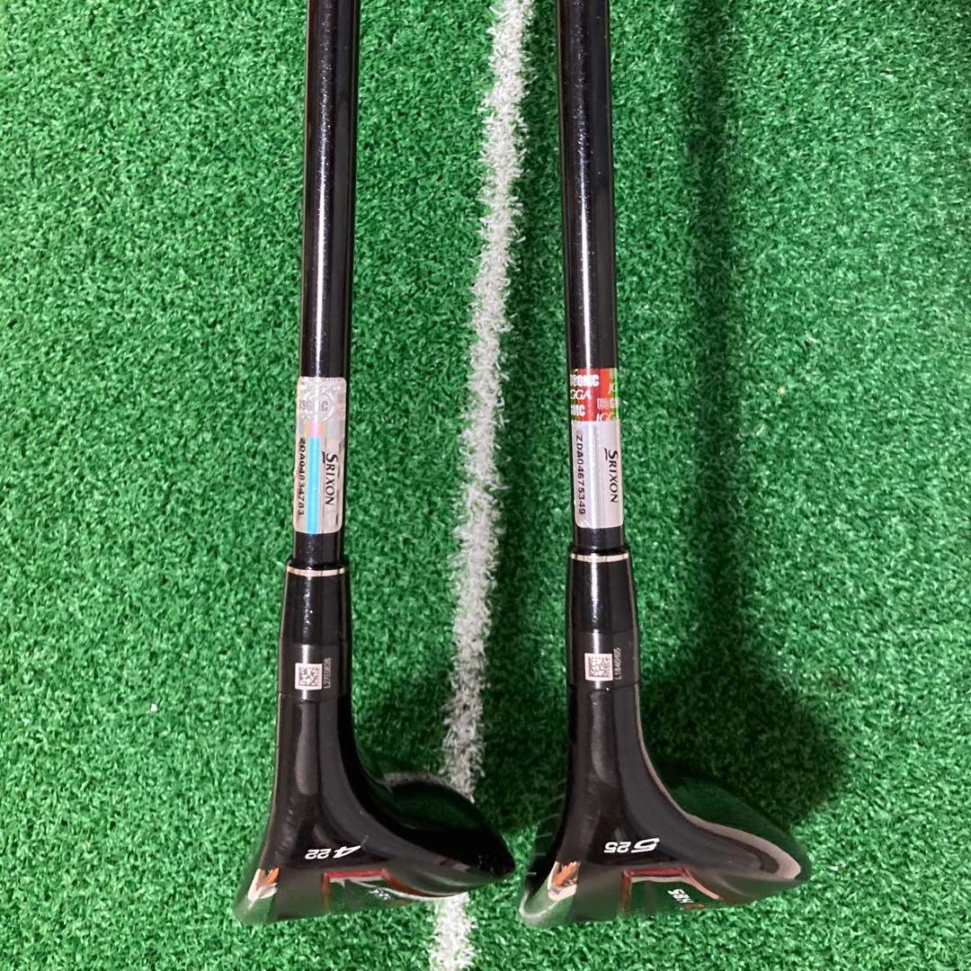 Srixon Z H85 ハイブリッド 中古 4番5番2本セットカーボンシャフト