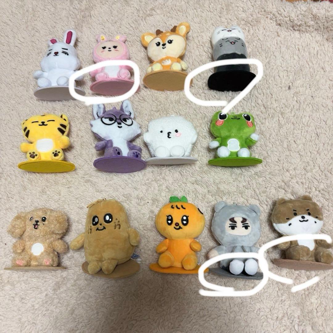 【バラ売り不可】MINITEEN MAGNET PLUSH KEYRING