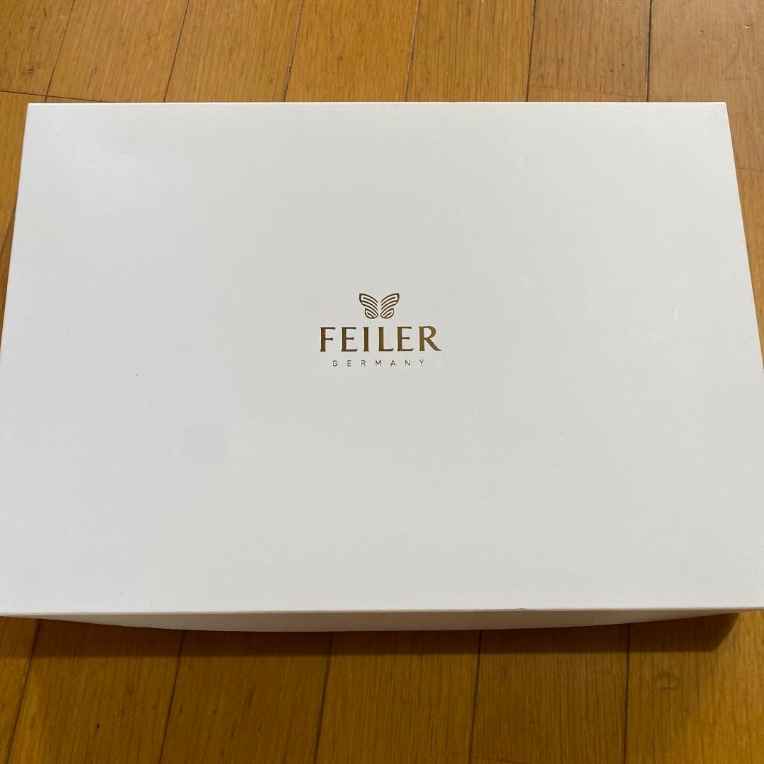 新品FEILER 植物柄大判バスタオル 定価¥3 0000以上のお品