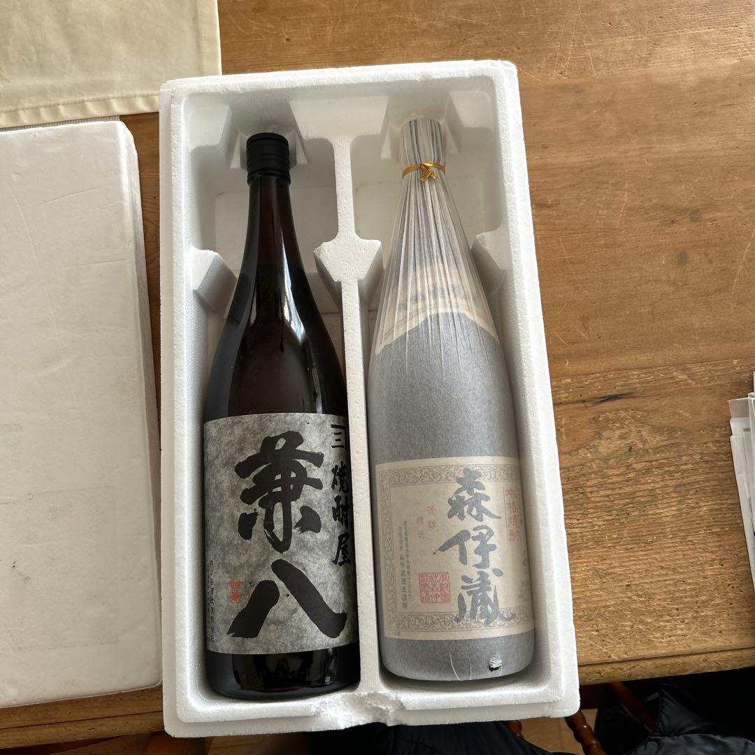 森伊蔵・兼八焼酎セット 1800ml