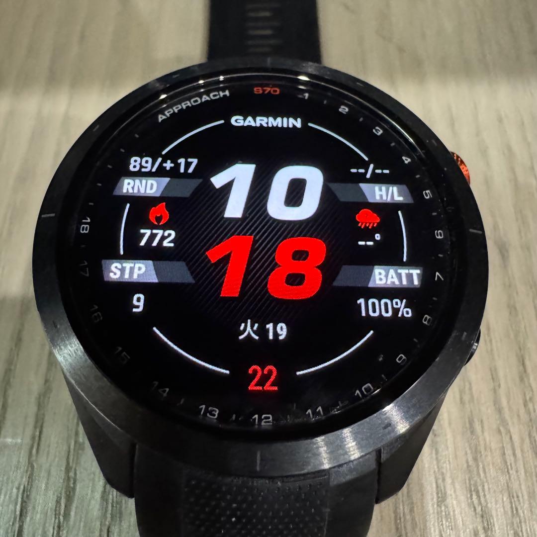 GARMIN APPROACH S70 ゴルフGPSウォッチ