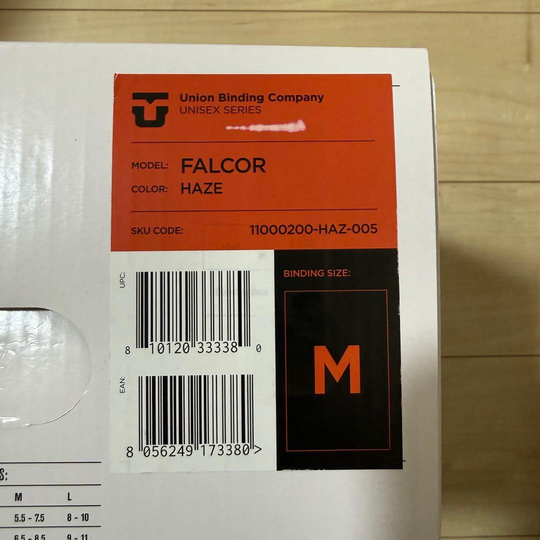 【新品未使用】UNION 25-26 Falcor Mサイズ HAZE