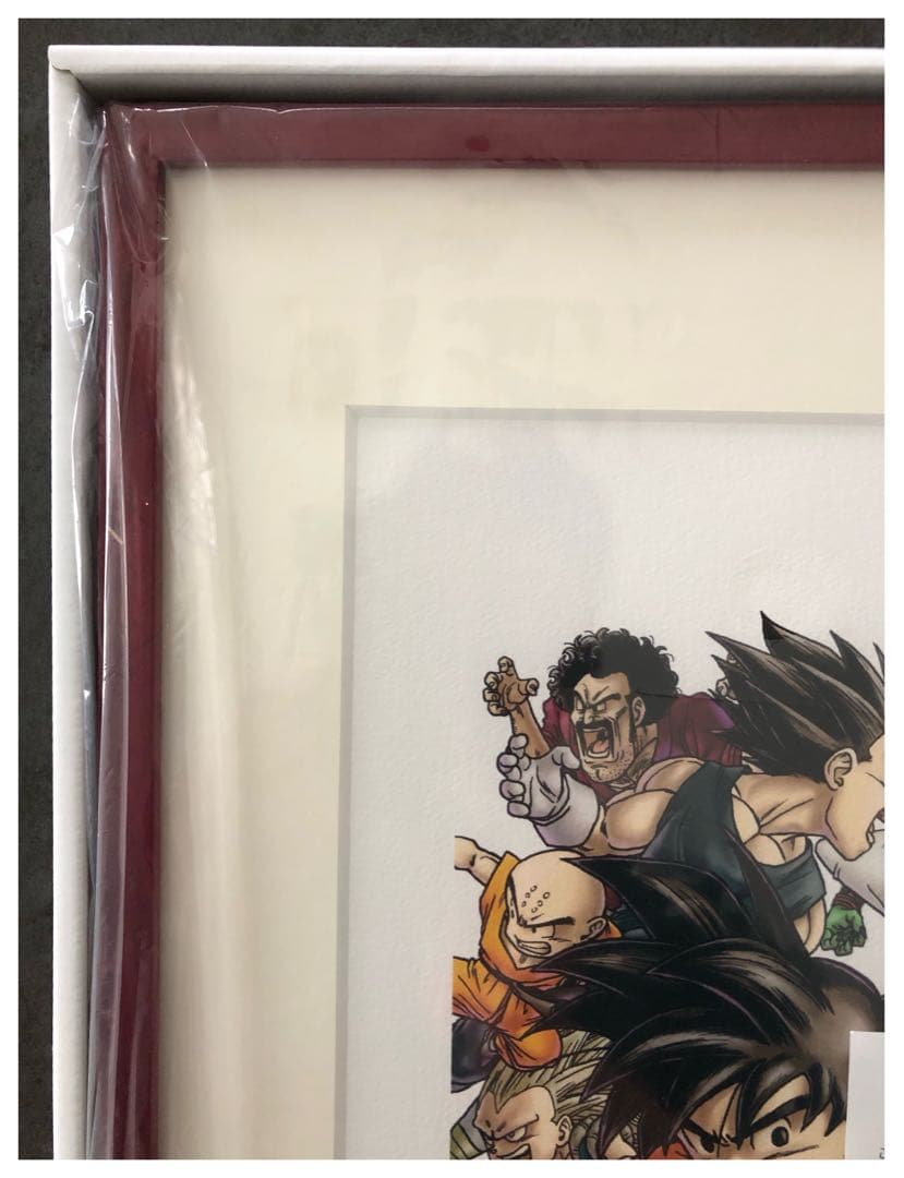 【新品未使用】ドラゴンボール　複製原画　完全版34巻表紙　超戦士集合
