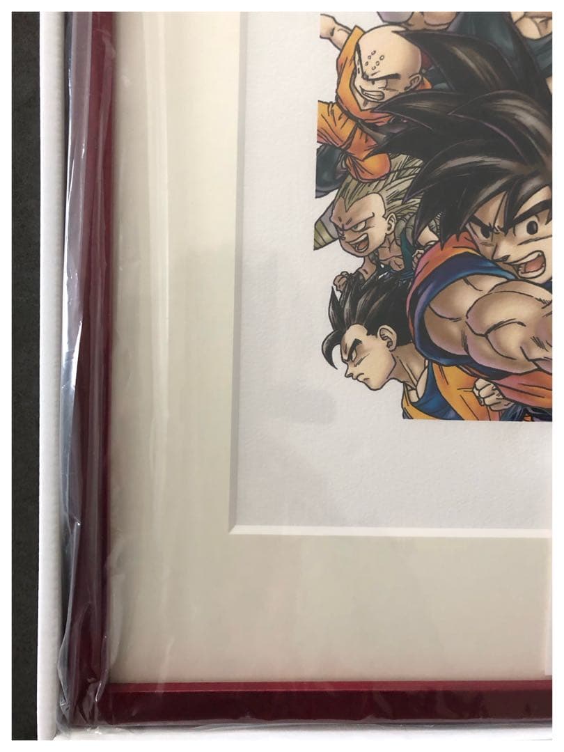 【新品未使用】ドラゴンボール　複製原画　完全版34巻表紙　超戦士集合