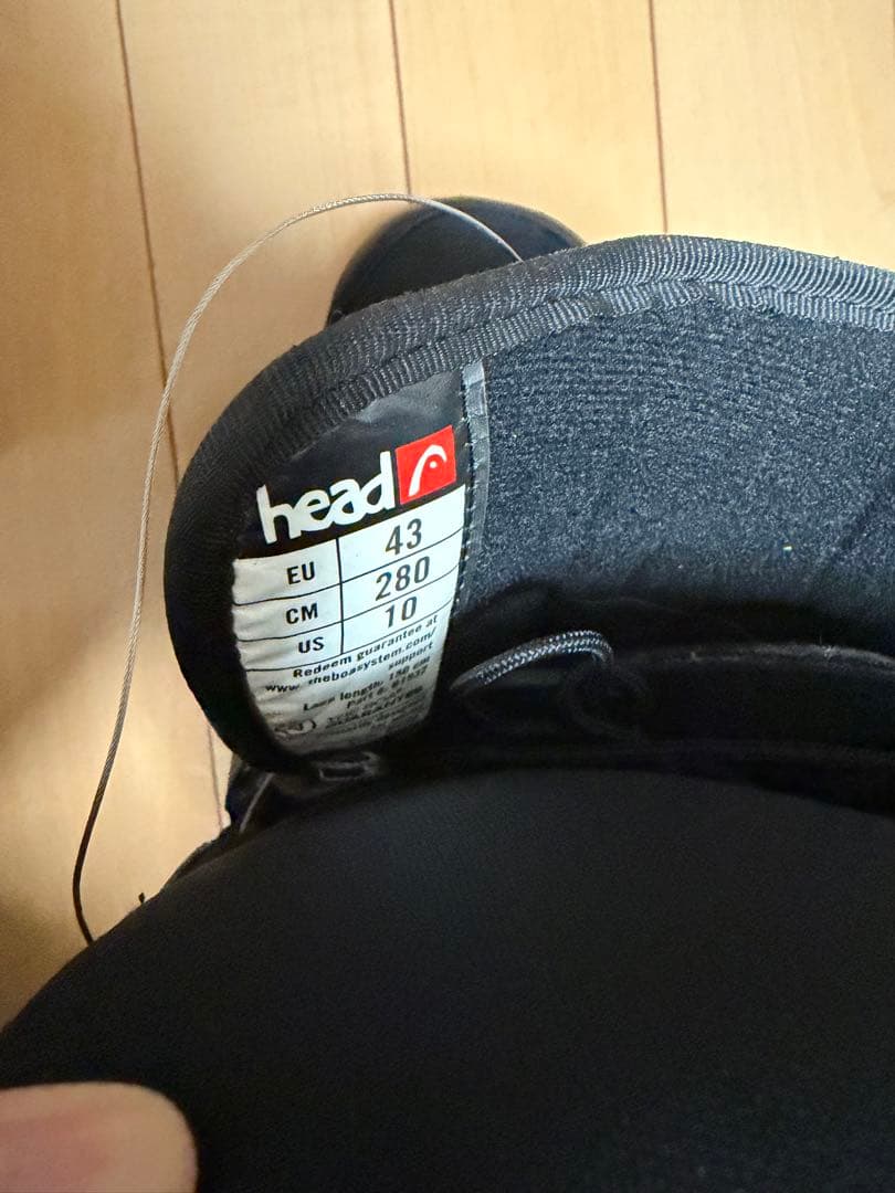【HEAD】　スノーボードブーツ 28cm BOAタイプ