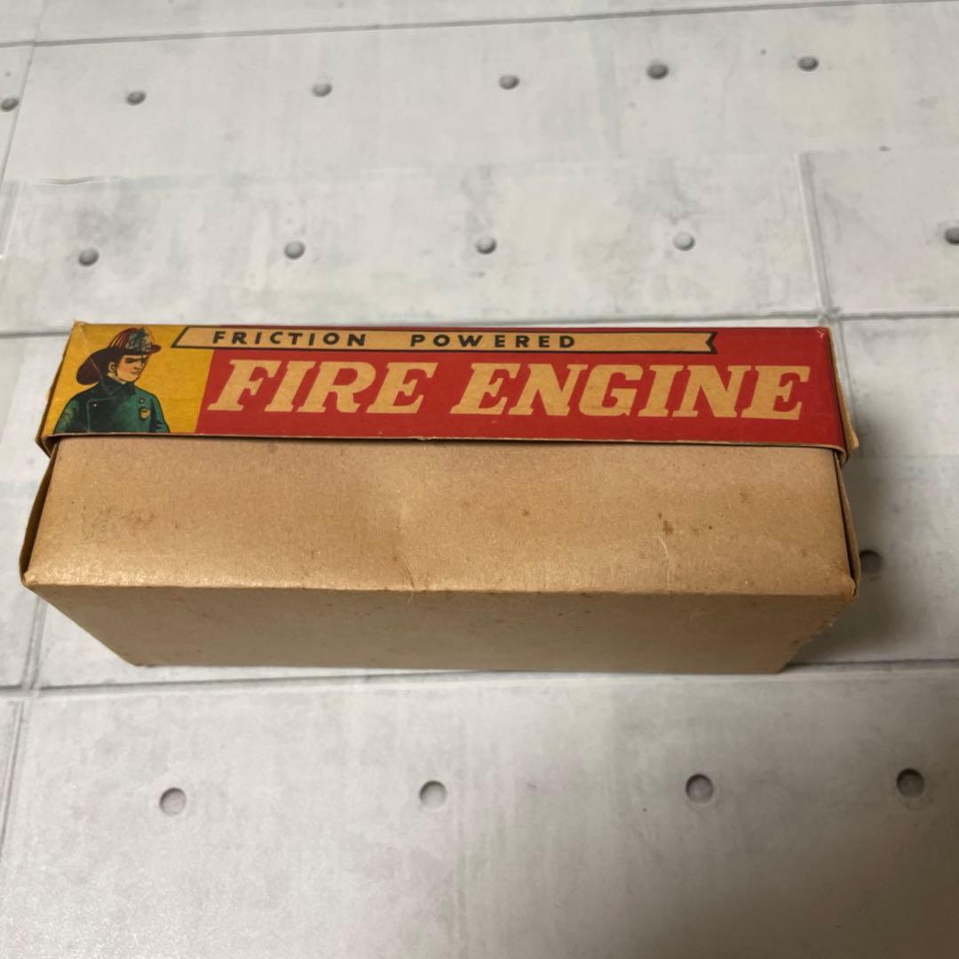 Friction Powered Fire Engineウサギヤブリキフリクショ