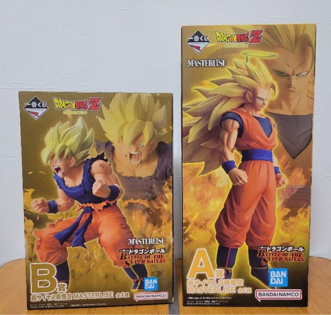 新品未開封　一番くじ　ドラゴンボールZ 孫悟空 フィギュア A/Bセット
