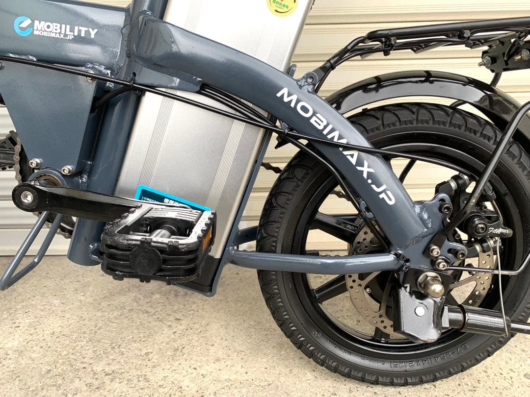 送料無料MOBILITYディスク式MTB折り畳み電動 自転車BIKE動作確認済