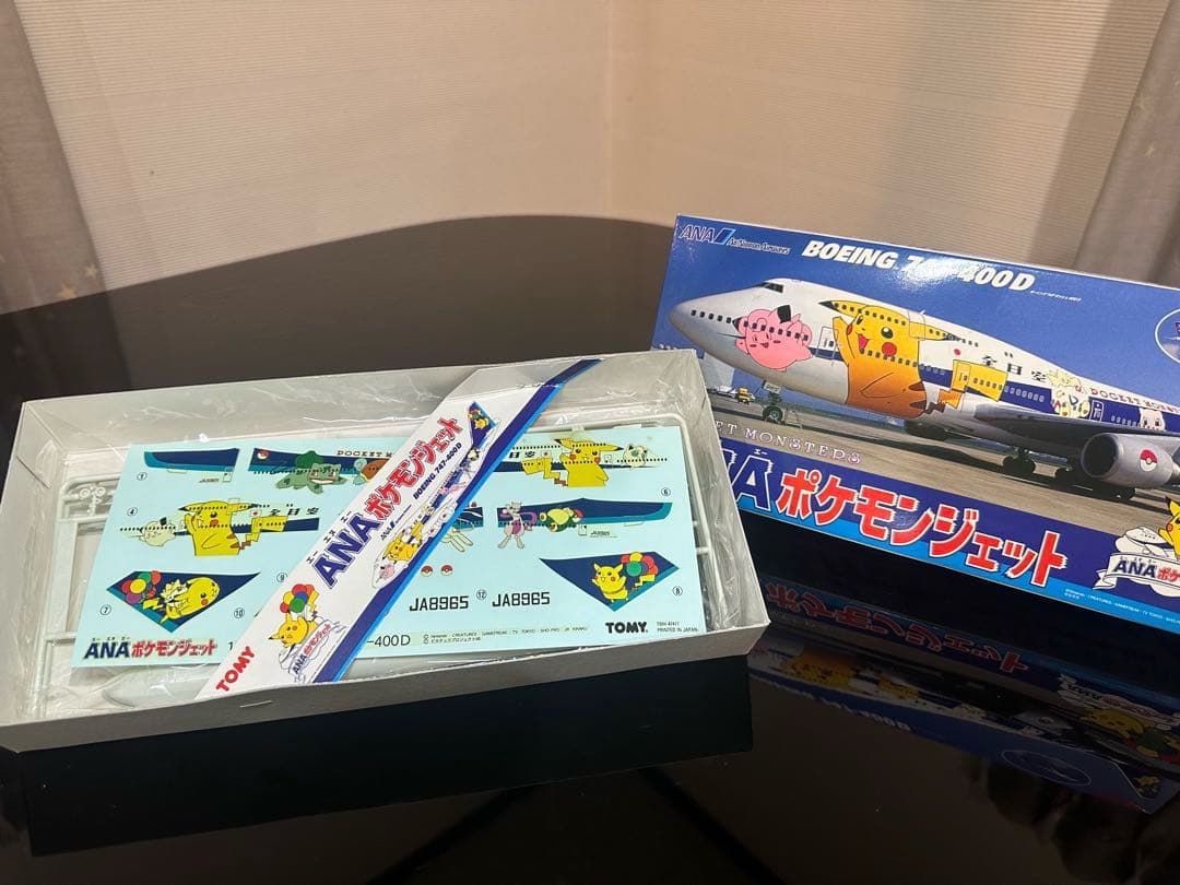 【新品】TOMY ANA ポケモンジェット Boeing 747-400D