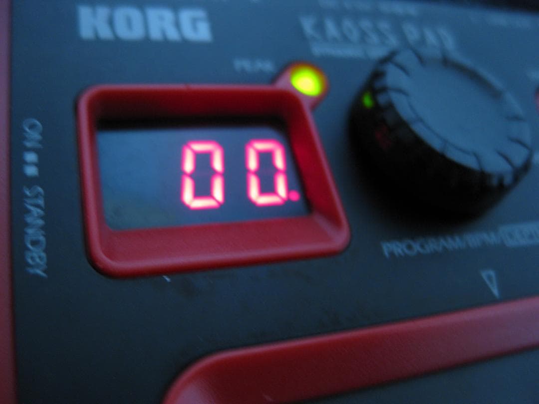 KORG コルグmini-KP KAOSS PAD 動作良好