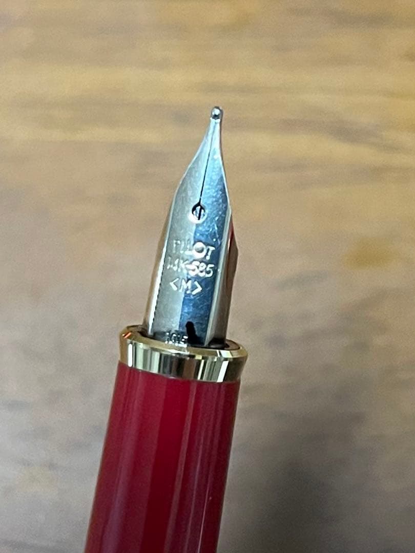 【ケース付き】PILOT　万年筆　14K-585 FCM500RR　パイロット