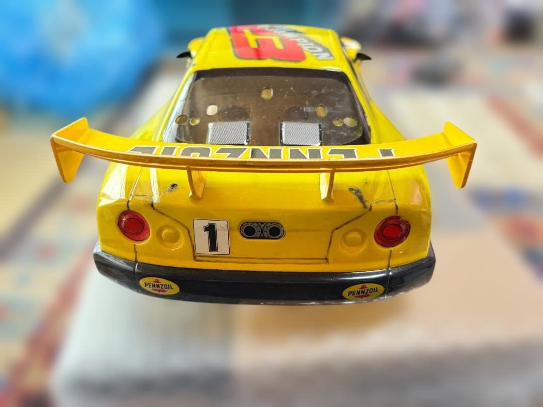 入手困難品 タミヤ 1/10RC ペンズオイルGT-Rニスモ R34 ボディ