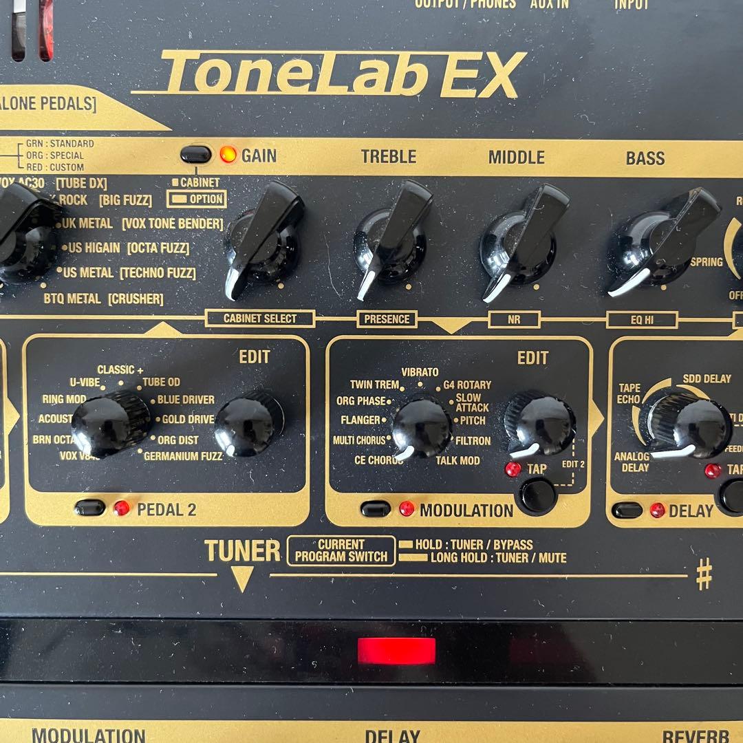 【美品】VOX ToneLab EX ⭐︎ギター用マルチ・エフェクター