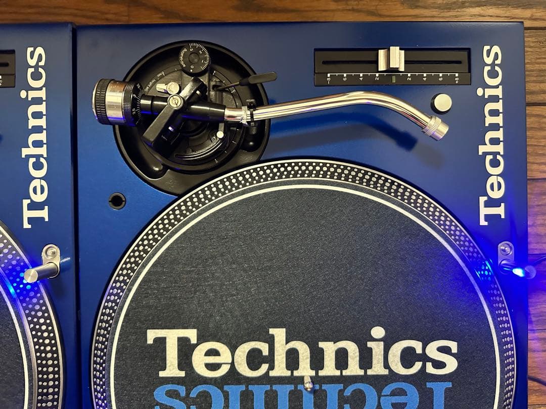 Technics SL-1200MK3D 2台セットカスタム青 × 青LED仕様