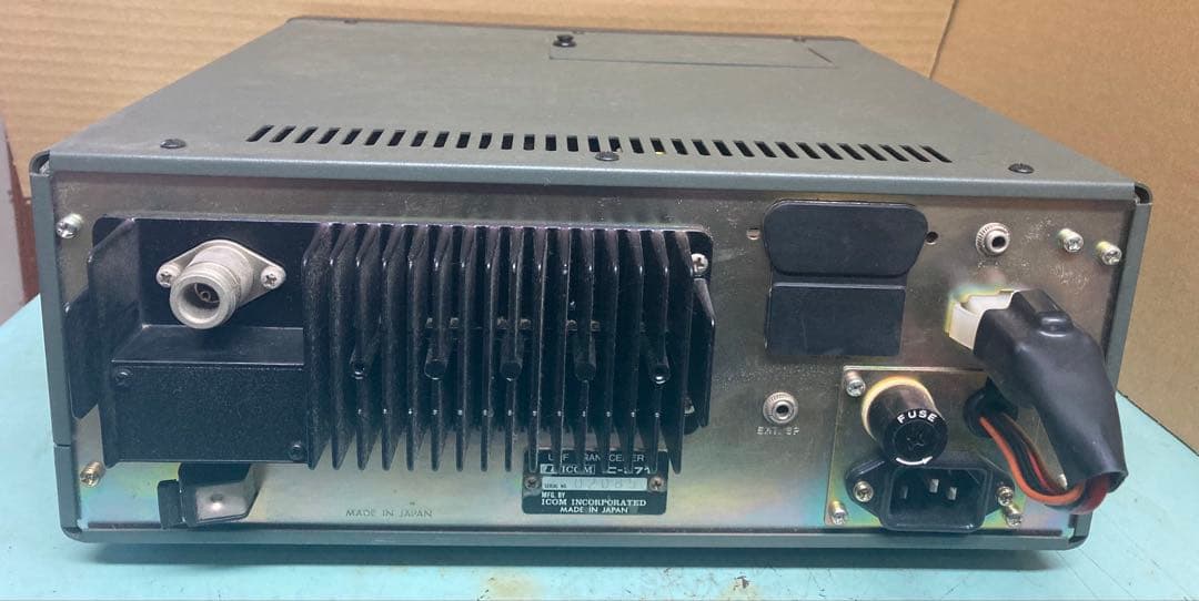 icom IC-３７１　トランシーバー　電源ケーブル付属