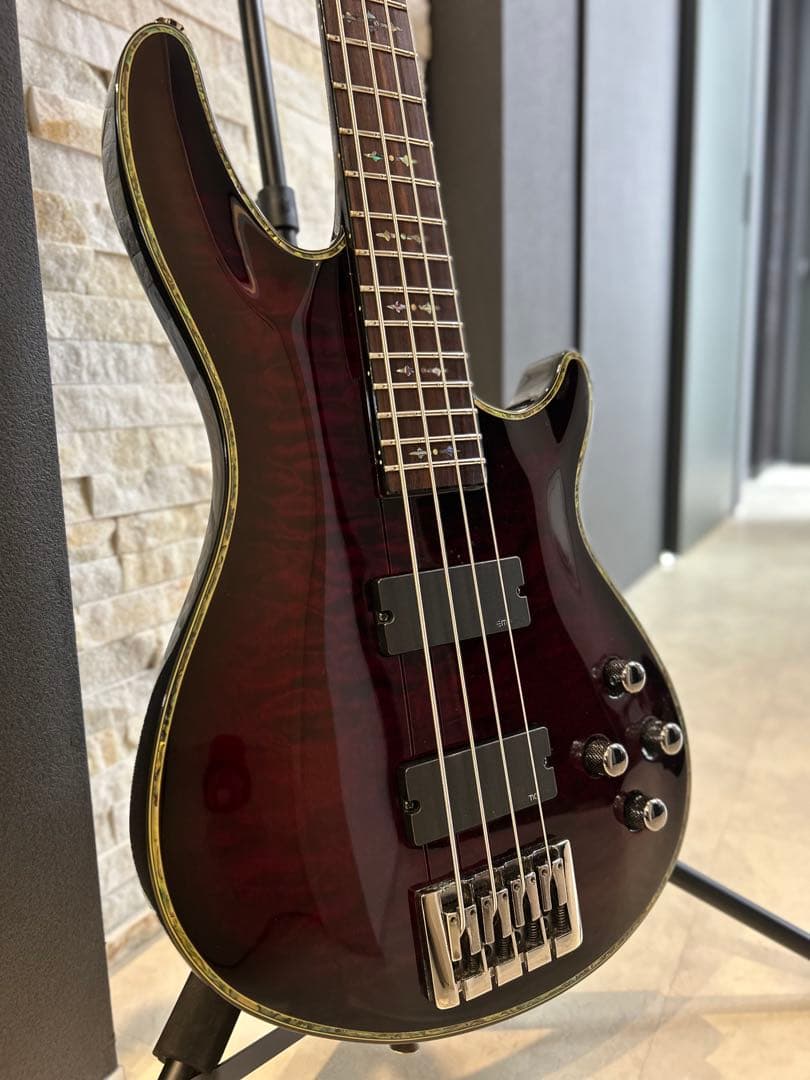 【お値下げ不可】Schecter AD-C-4-HR EMG スルーネック
