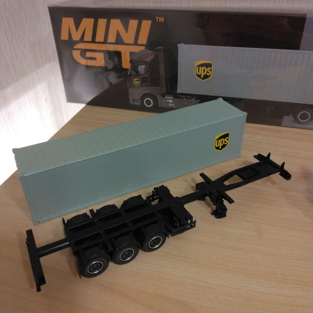 MINI GT Actros UPS　海上コンテナトレーラー1/64　最終値下げ