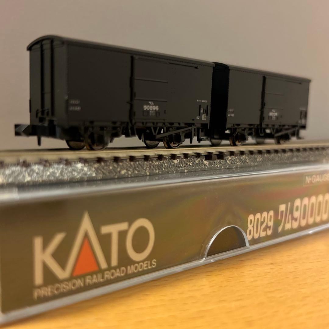 KATO 貨車 8029 ワム90000 2両・8025ワラ1×3両