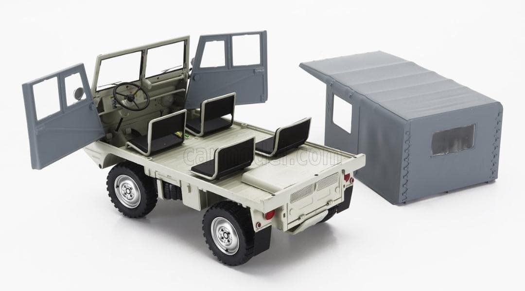 シュコー 1/18 シュタイアー プフ Haflinger 4x4 ベージュ