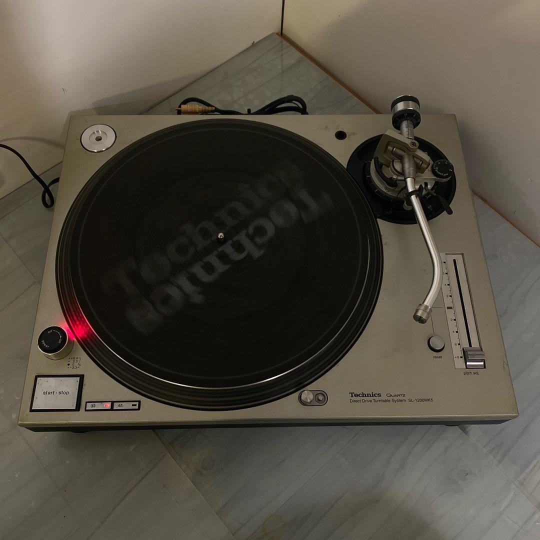 Technics テクニクスSL-1200MK5 レコードプレーヤー 動作品