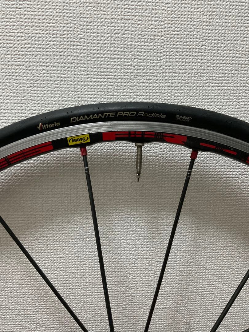 Mavic R-Sys レッド　カーボンスポーク　ホイール