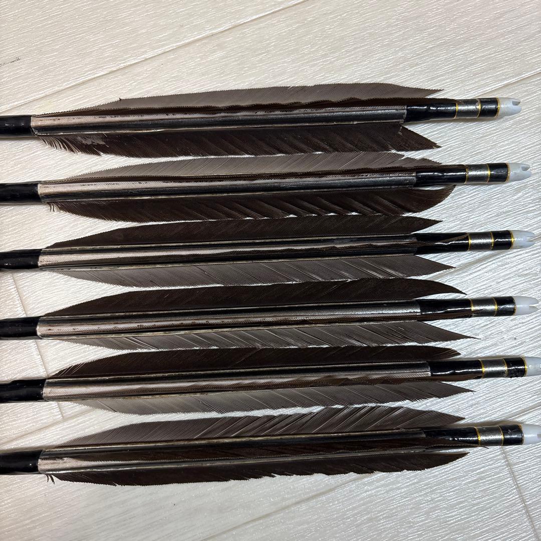 弓道 MIZUNO ミズノ SST 80-24BM カーボン矢 6本セット 廃盤