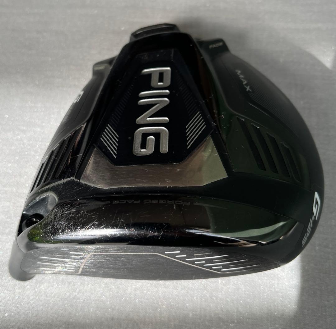 【ヘッドのみ】PING G425 MAX ドライバー 10.5度ヘッドカバー付き