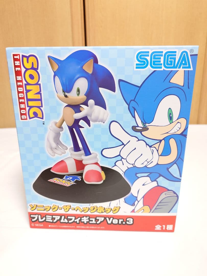 SEGA ソニック・ザ・ヘッジホッグ プレミアムフィギュア Ver.3