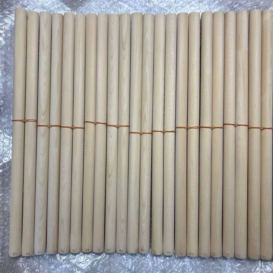 太鼓の達人マイバチ作成用 米ヒバΦ1.8×38cm　20セット