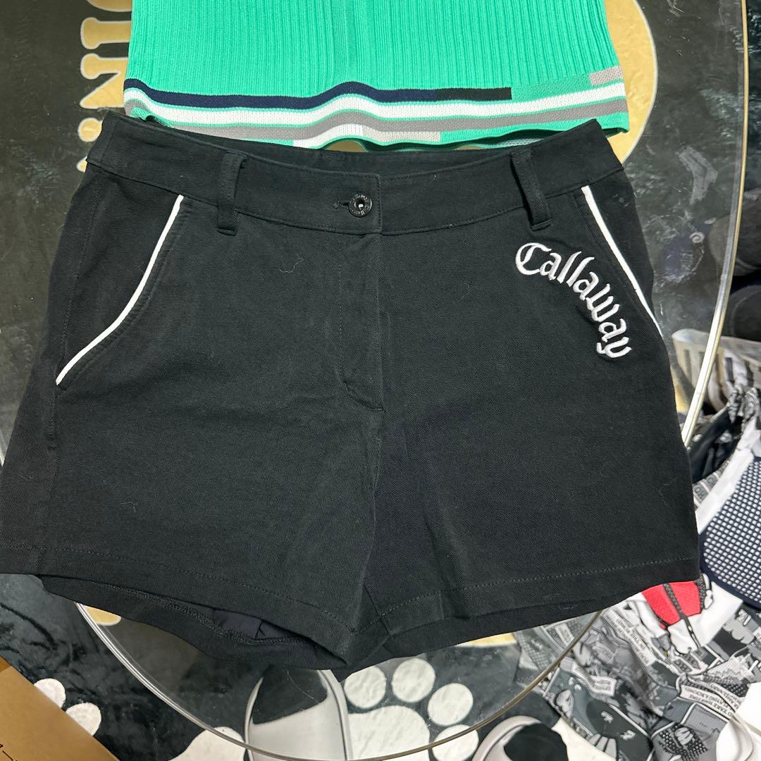 Callaway ゴルフウェア セット (Tシャツ & ショートパンツ)