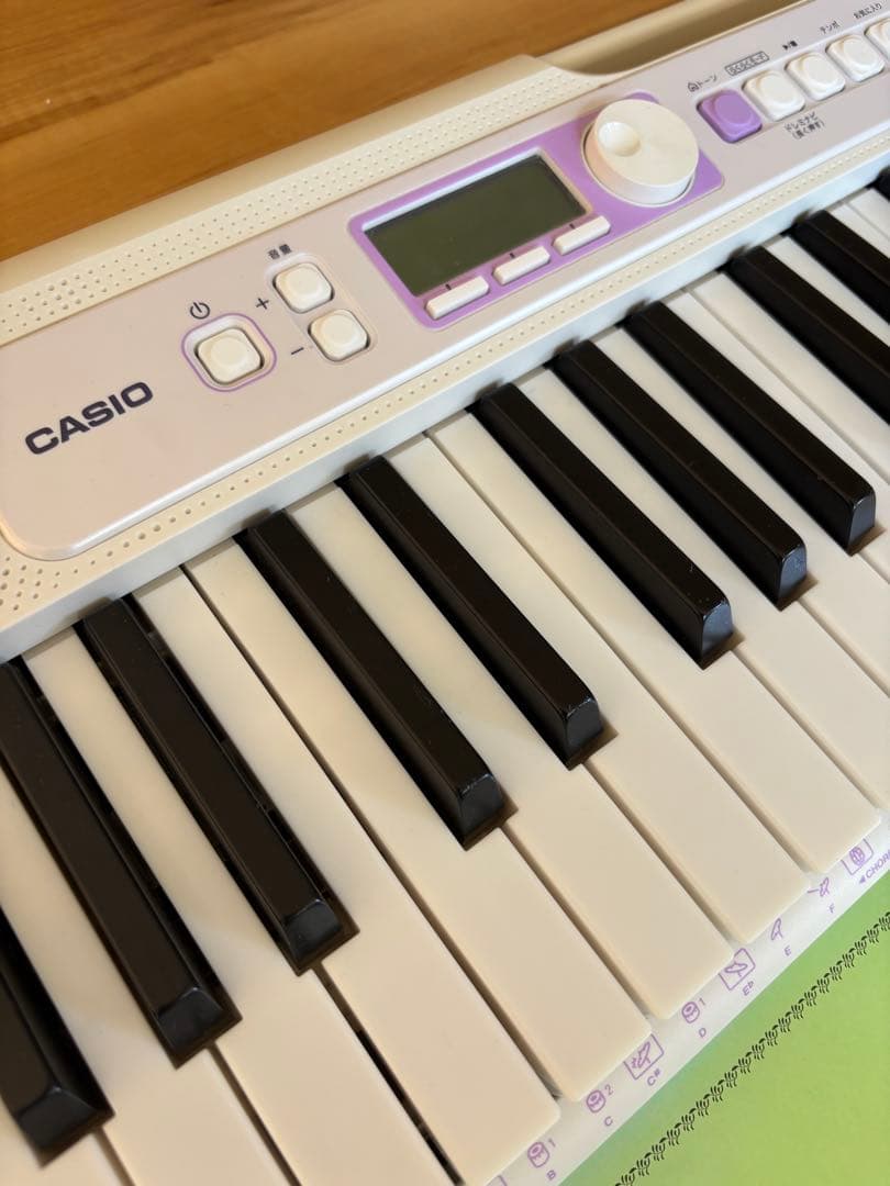 CASIO 光ナビゲーション　キーボード　電子ピアノLK-315