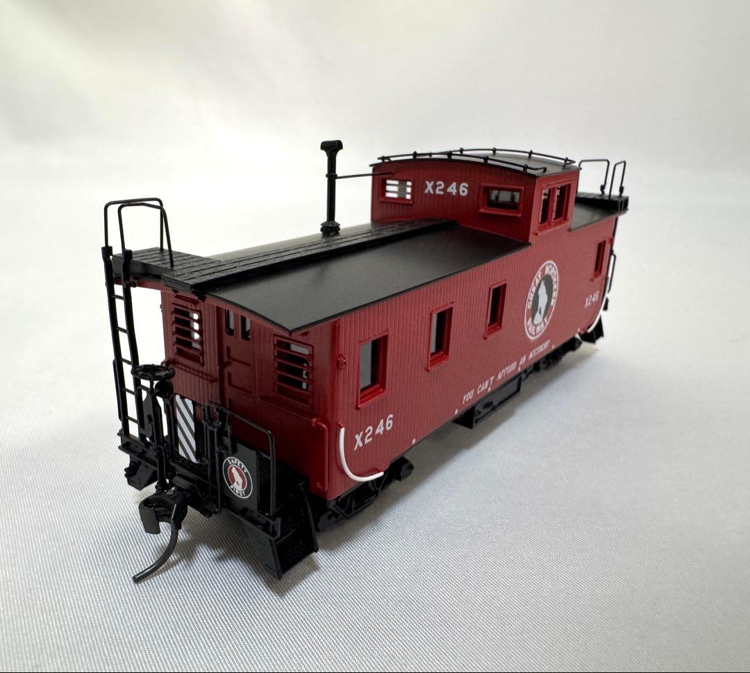 鉄道模型 Overland Models GN 30 Wood Caboose X246