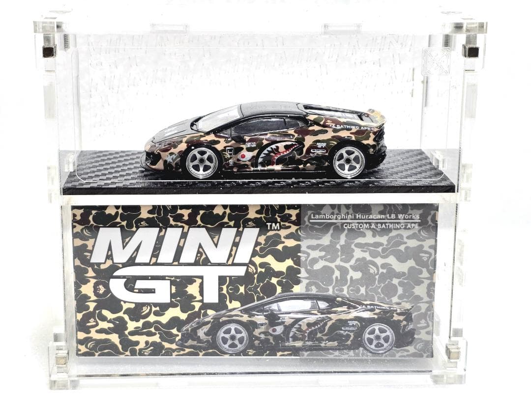 限定 LBWK Mini GT BAPE LAMBORGHINI + ケース付き