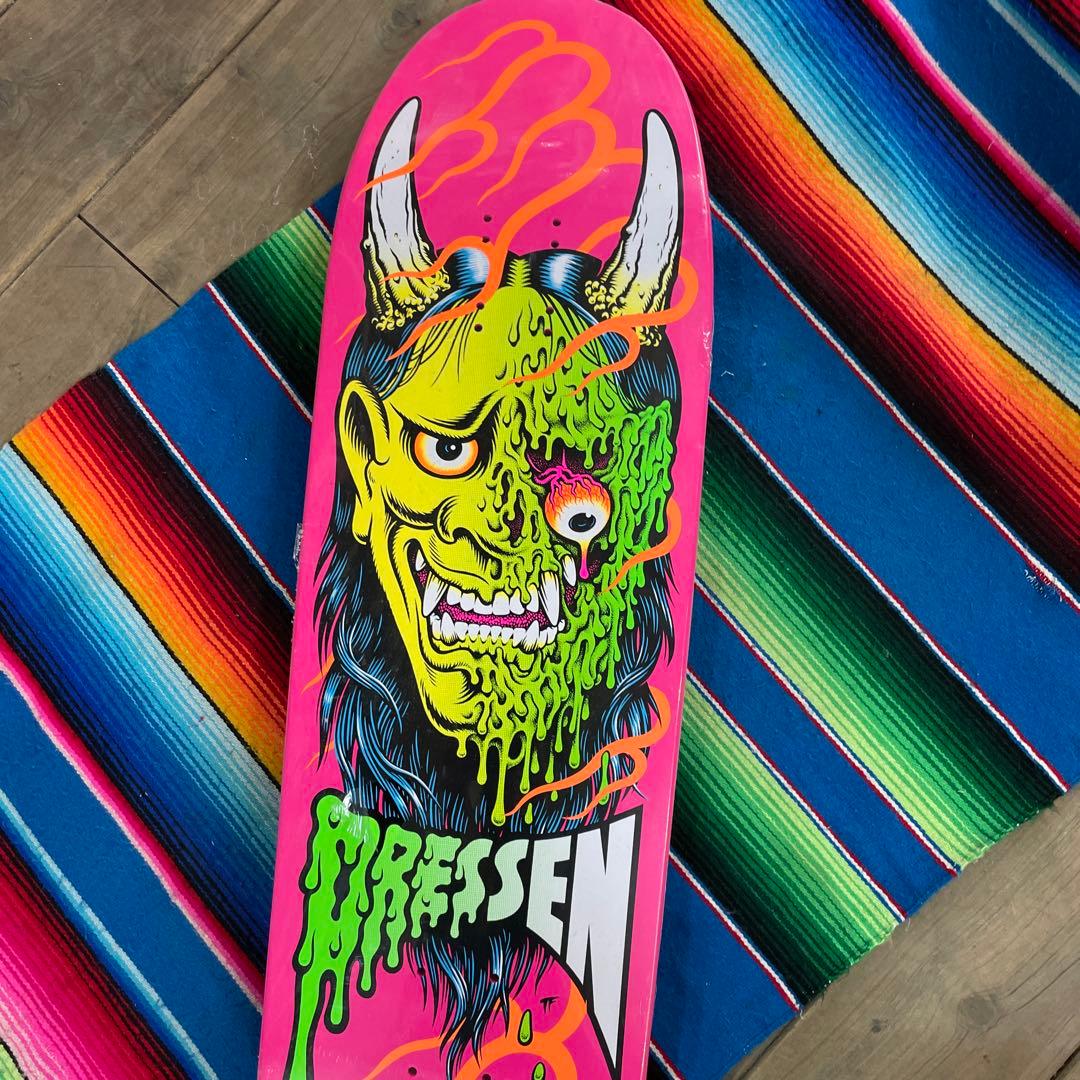 SantaCruz DRESSEN HANNYA MASKスケボープロデッキ