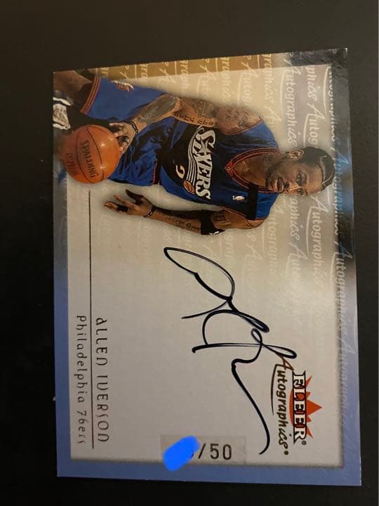 その他 2000 Fleer Allen Iverson Autographics
