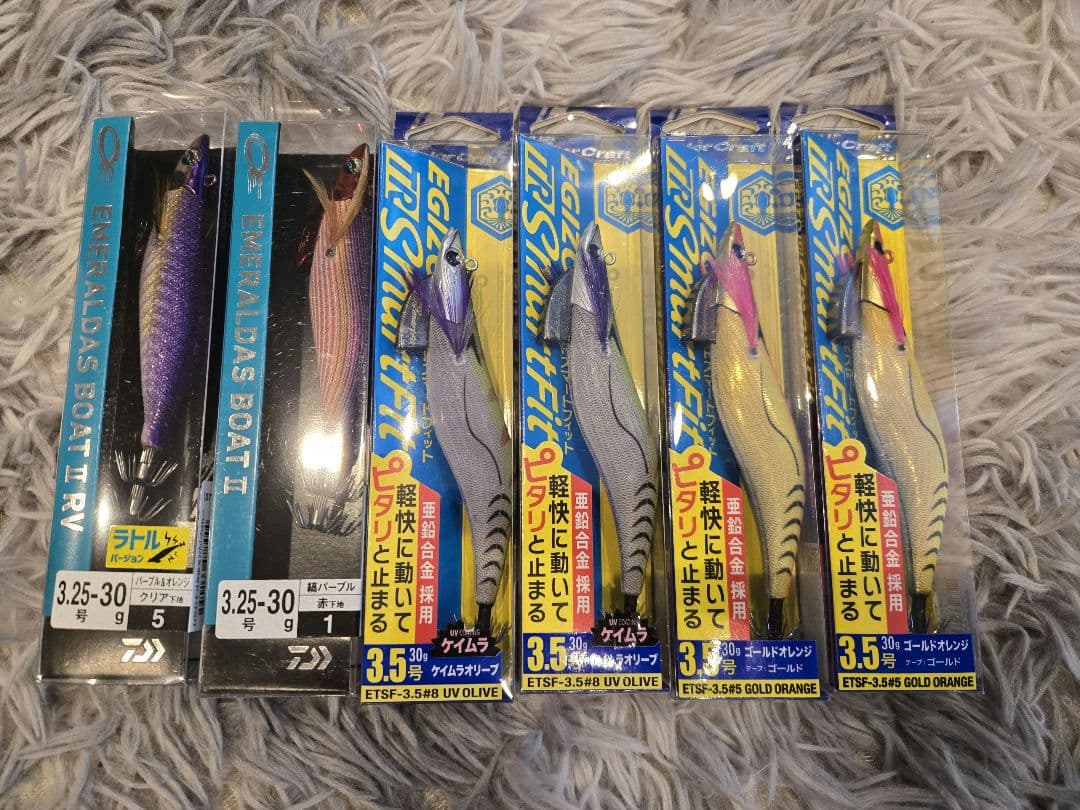 ティップラン　エギ　６本セット