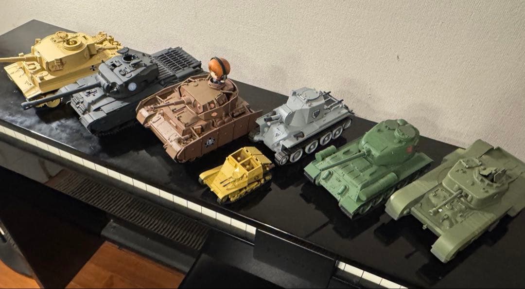 ガールズ＆パンツァー ねんどろいどぷち全23種 ねんどろいどもあ 戦車7両セット
