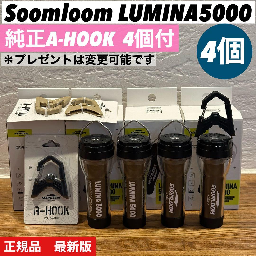 ルミナ5000 LUMINA5000 スームルーム　純正A-HOOK付　4セット